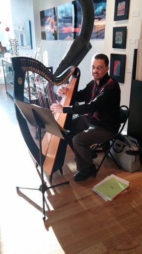 Hire Robert Turner: Harpist for Weddings, Holidays, Ceremonies ...