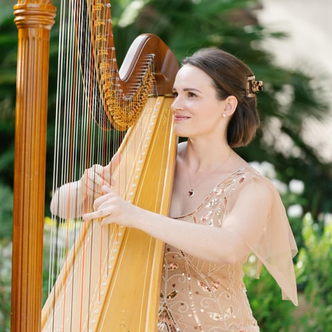 Hire Modern Fairytale Wedding Harpist - Harpist in Las Vegas, NV | GigSalad