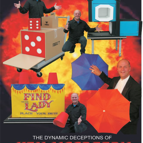 Hire The Dynamic Deceptions of Ken McCreedy - Comedy Magician in your ...