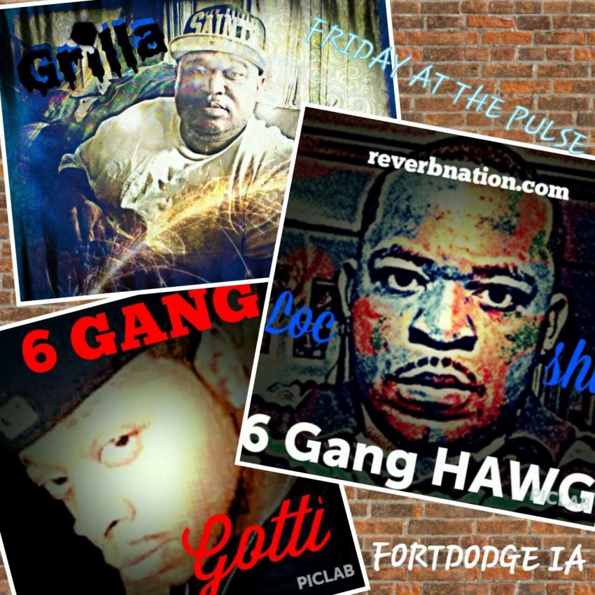Hire 6 Gang - Hip Hop Group in Fort Dodge, Iowa