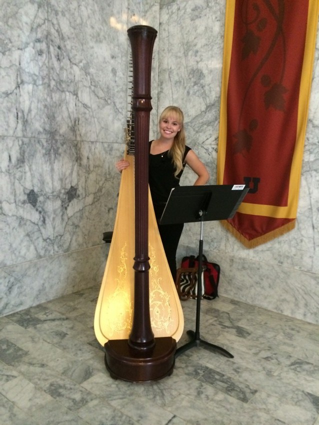 Hire Annie Clark Harpist - Harpist in Salt Lake City, Utah