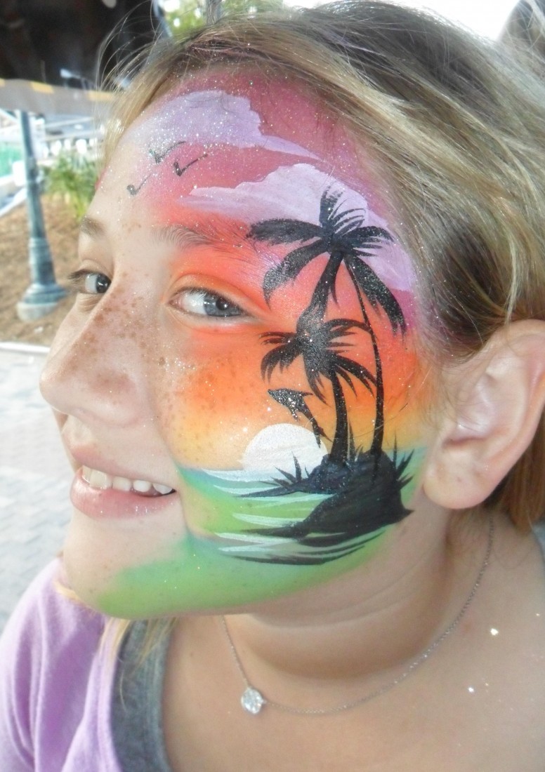 Hire Arts on the Beach Face Painting - Face Painter in Panama City ...