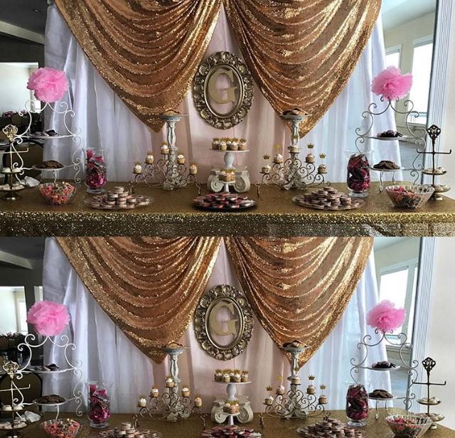 Hire Backdrops, candy tables,centerpieces - Backdrops & Drapery in ...