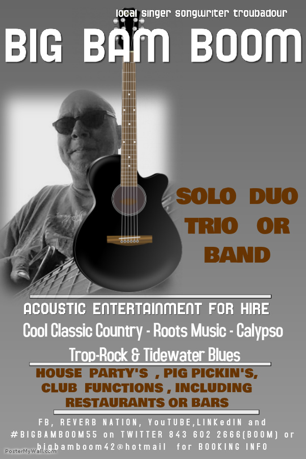 Hire Big Bam Boom - Singer Songwriter Troubadour - Acoustic Band in ...