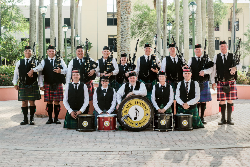 Hire Black Thorne Pipe Band - World Music in Lake Worth, Florida