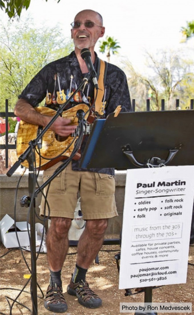 Hire Paul Martin - Singing Guitarist in Tucson, Arizona