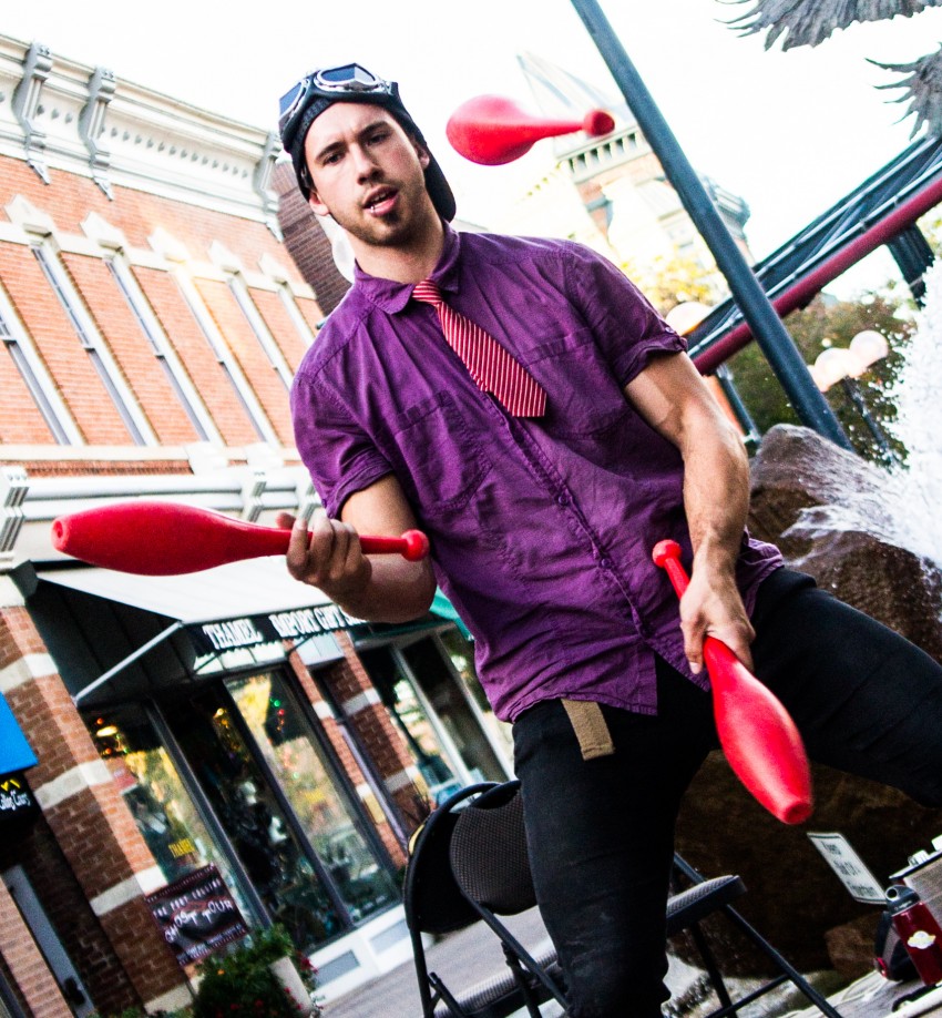 Hire Bryan Circus Knight - Juggler in Fort Collins, Colorado