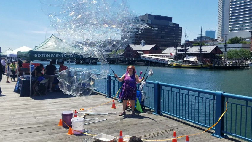 Hire Bubbles McGee - Bubble Entertainment in Boston, Massachusetts