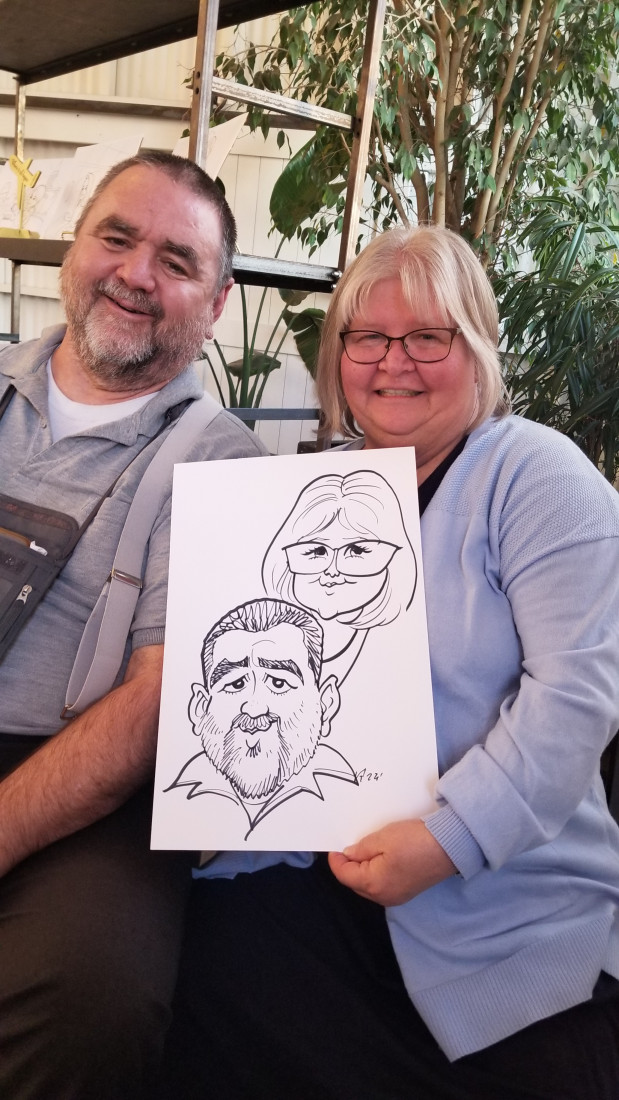 Hire Caricatures by Alex the Artist - Caricaturist in Salt Lake City, Utah