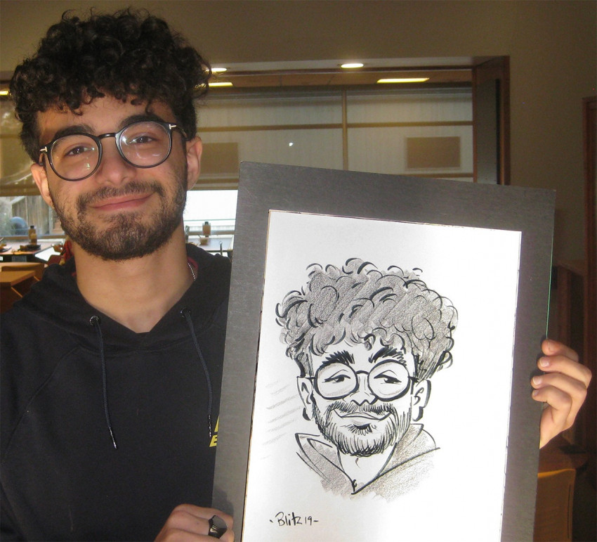 Hire Caricatures by Bruce Blitz - Caricaturist in Cherry Hill, New Jersey