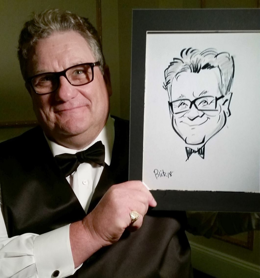 Hire Caricatures by Bruce Blitz - Caricaturist in Cherry Hill, New Jersey