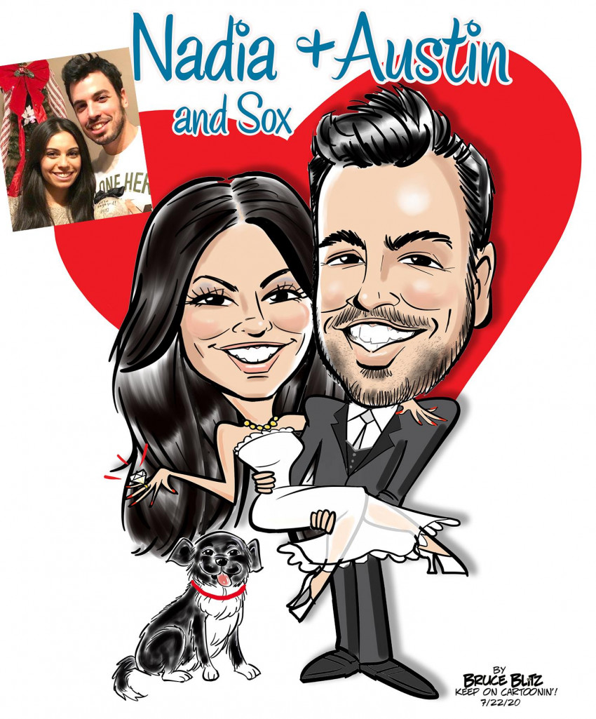 Hire Caricatures by Bruce Blitz - Caricaturist in Cherry Hill, New Jersey