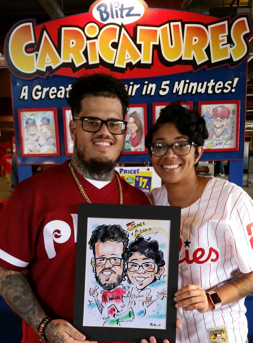 Hire Caricatures by Bruce Blitz - Caricaturist in Cherry Hill, New Jersey