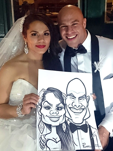 Hire Caricatures by Chris Rommel - Caricaturist in Eau Claire, Wisconsin