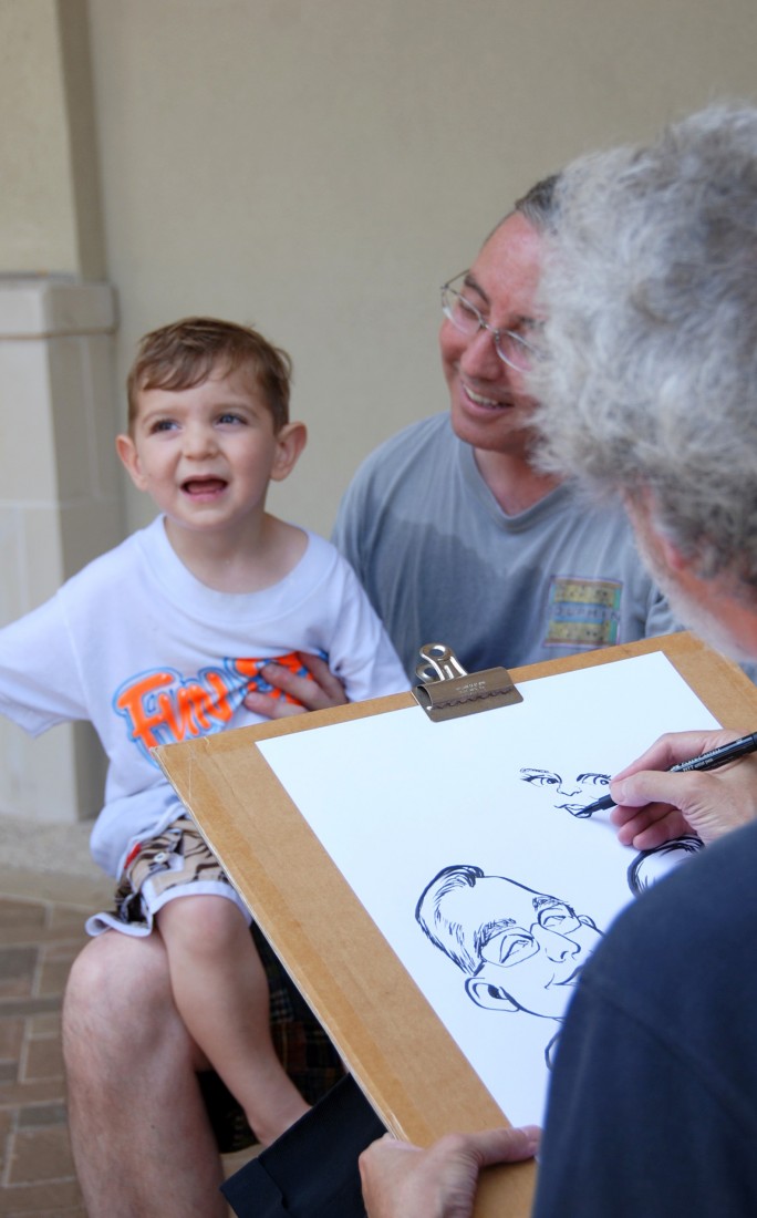 Hire Cartoons by Deano - Caricaturist in Panama City Beach, Florida