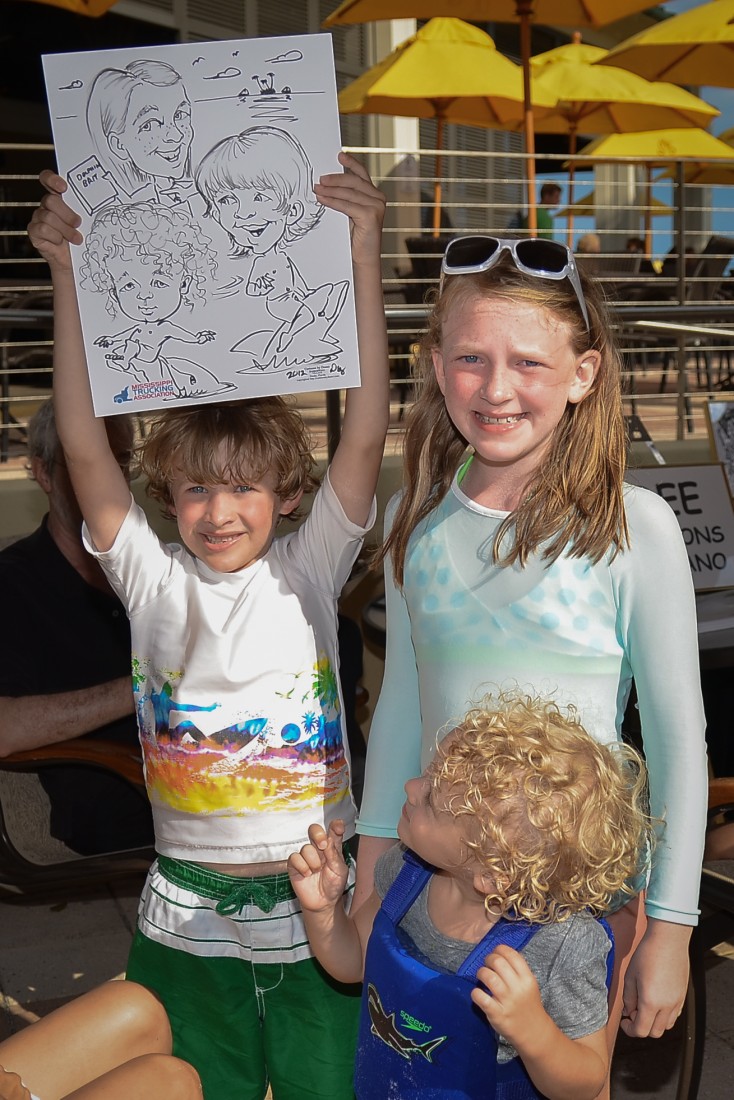 Hire Cartoons by Deano - Caricaturist in Panama City Beach, Florida