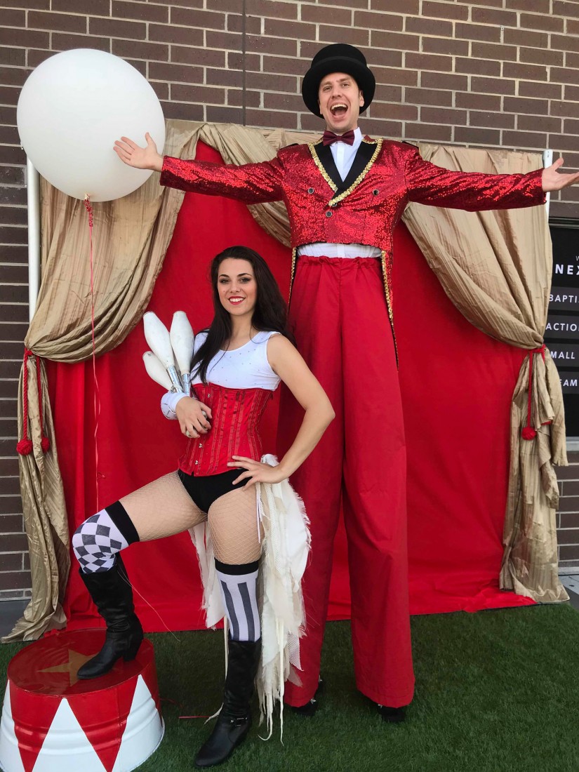 Hire Cirque Bishop - Circus Entertainment in Orlando, Florida