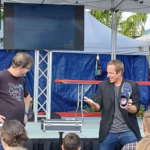 Hire Close Up Comedy Magic - Strolling/Close-up Magician in Portland ...
