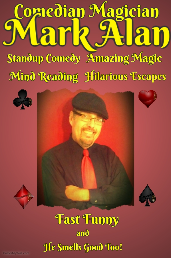 Hire Comedian Magician Mark Alan - Comedy Magician in St Augustine, Florida