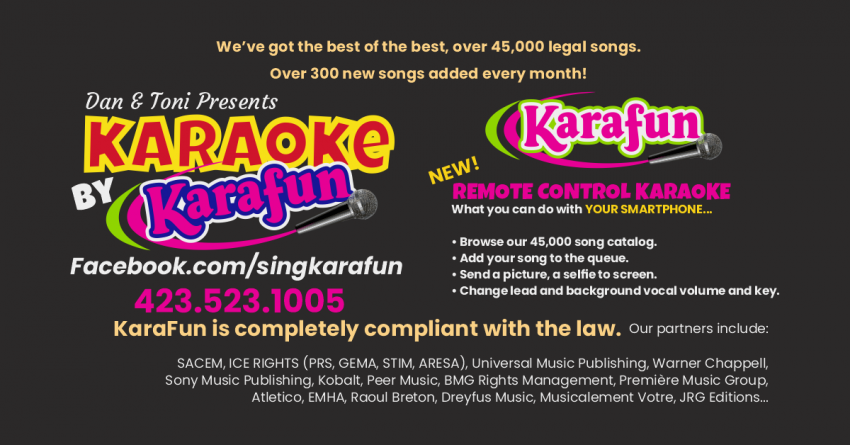 Hire Dan & Toni Presents Karafun Karaoke - Karaoke DJ in Morristown ...