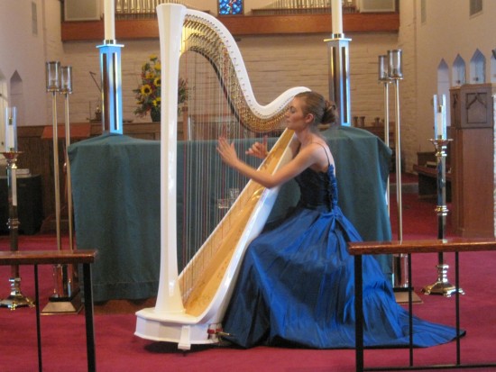 Hire Dr. Vanessa Fountain, harpist - Harpist in Palm Springs, California