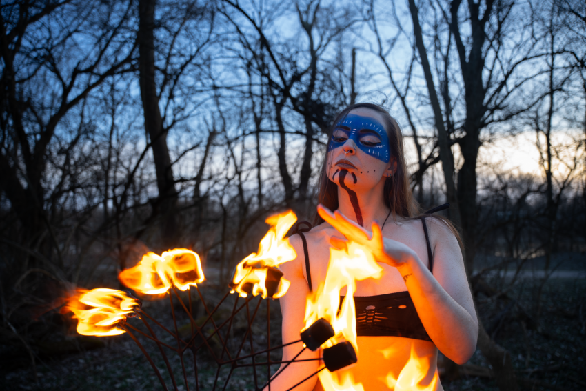 Hire Elixir TheEnigma - Fire Performer in Franklin, Ohio