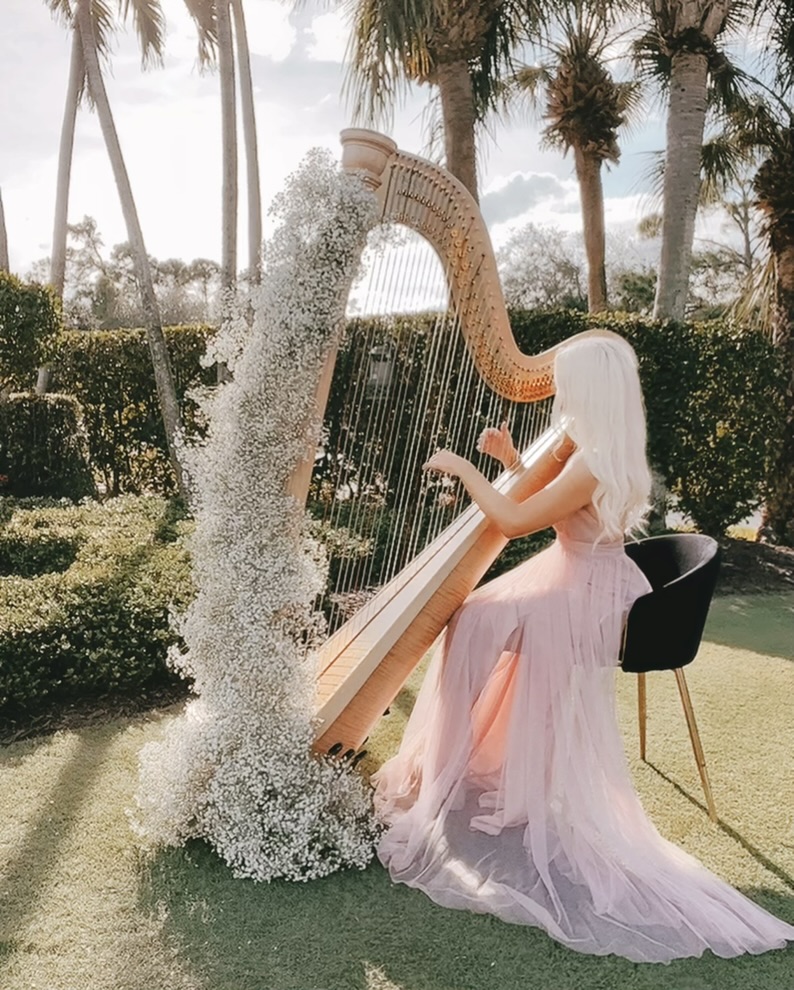 Hire Emma The Harpist - Harpist in Naples, Florida