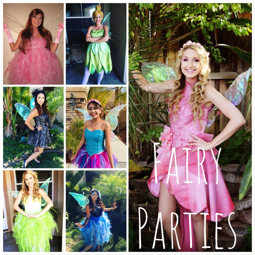 Hire FairyTale Character Parties - Princess Party in Temecula, California