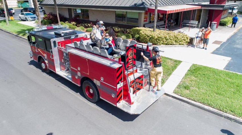 Hire FD Party Tours - Fire Truck Party in Fort Worth, Texas