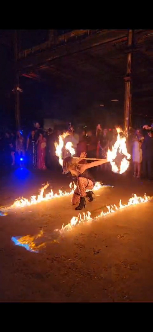 Hire Fire Sacral Flow: Fire and LED Performer - Fire Dancer in ...