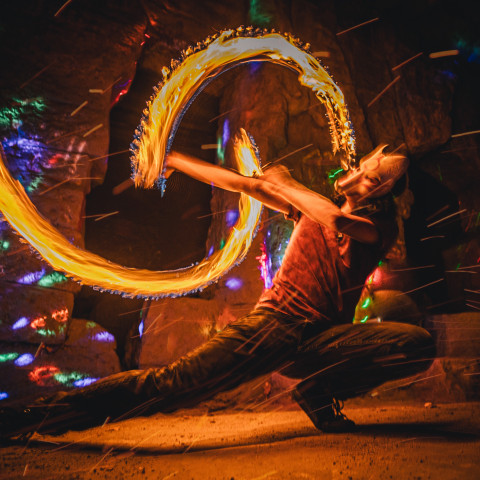 Hire Fire Spinner - Fire Performer in Porter Ranch, California