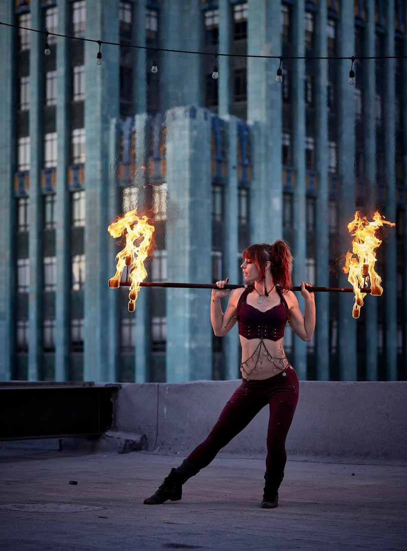 Hire Flow Mayhem - Fire Dancer in Los Angeles, California