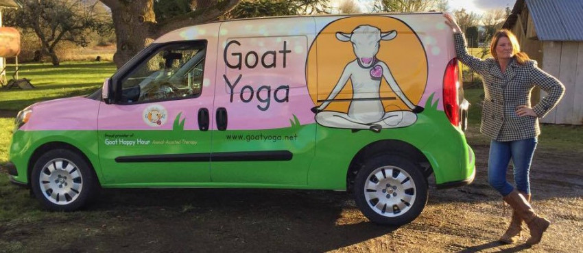 Hire Founder of Goat Yoga - Motivational Speaker in Portland, Oregon