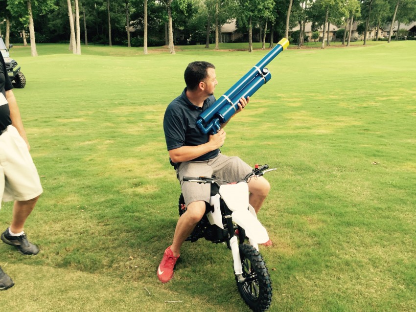 Hire Golf Ball Launcher - Sports Exhibition in Houston, Texas