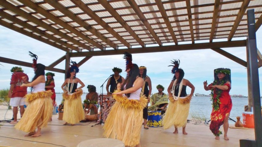 Hire Hawaiian Drums of Tahiti Revue - Hula Dancer in Houston, Texas