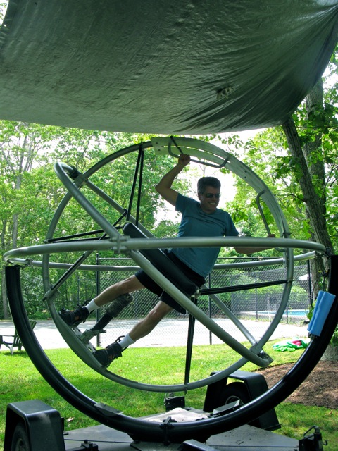 Hire The Gyrotron Experience - Human Gyroscope - Carnival Rides Company ...