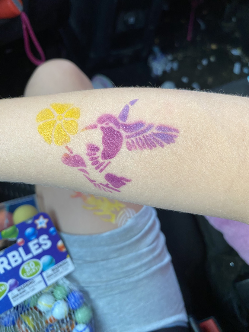 Hire Inkalumpa Temporary Airbrush Tattoos - Airbrush Artist in Flushing ...