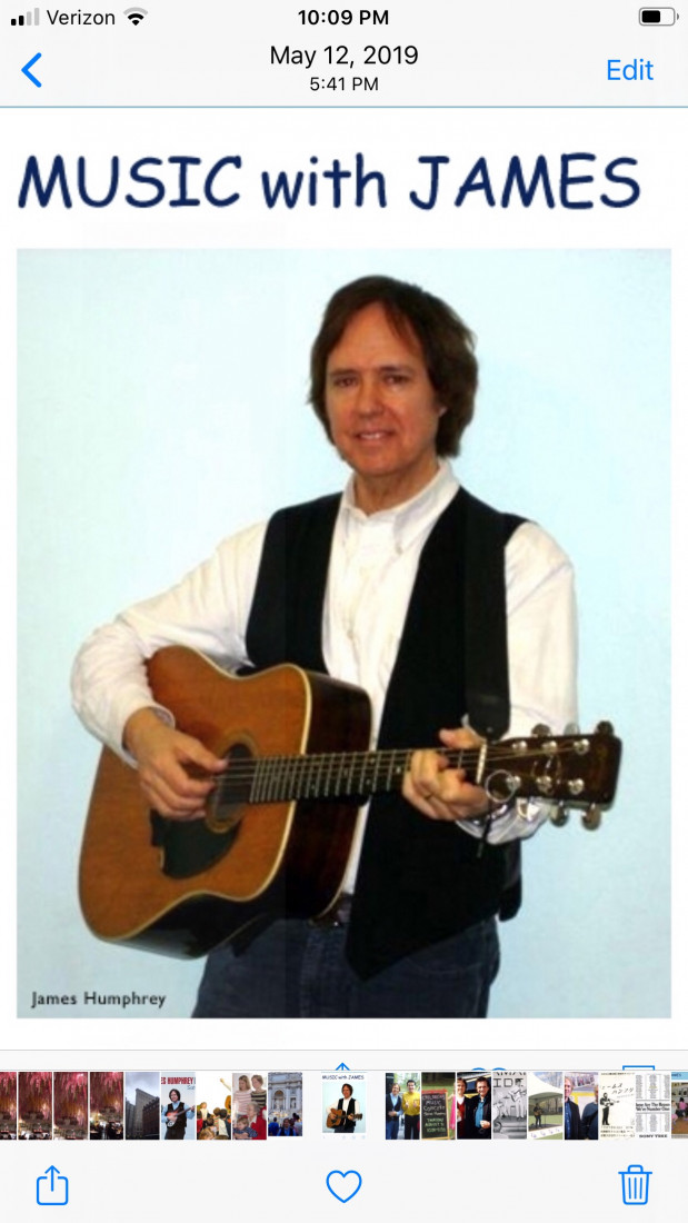 Hire James Humphrey - Singing Guitarist in New York City, New York