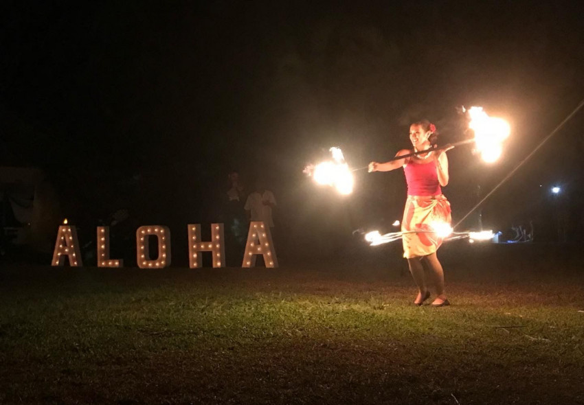 Hire Kalalea - Fire Dancer in Honolulu, Hawaii