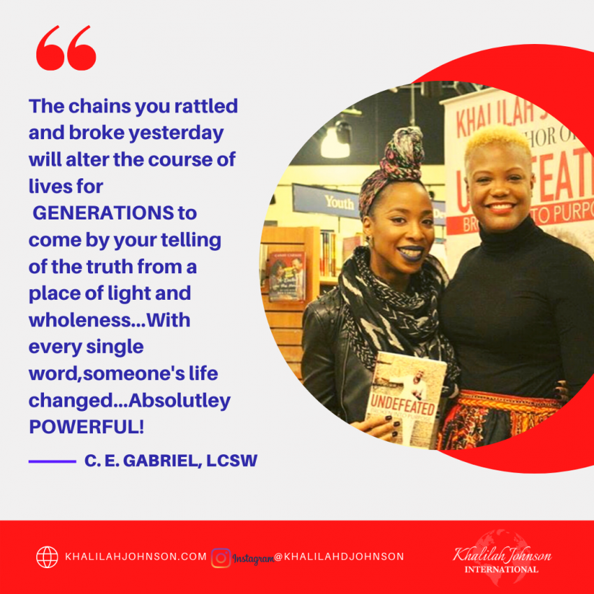 Hire Khalilah Johnson International - Motivational Speaker in Towson ...