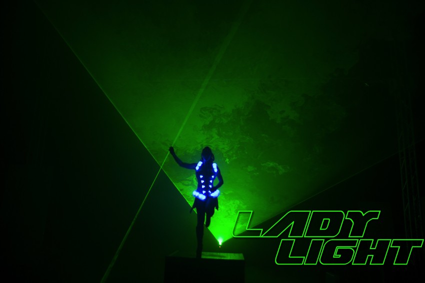 Hire Lady Light Lasegirl - Laser Light Show in Las Vegas, Nevada