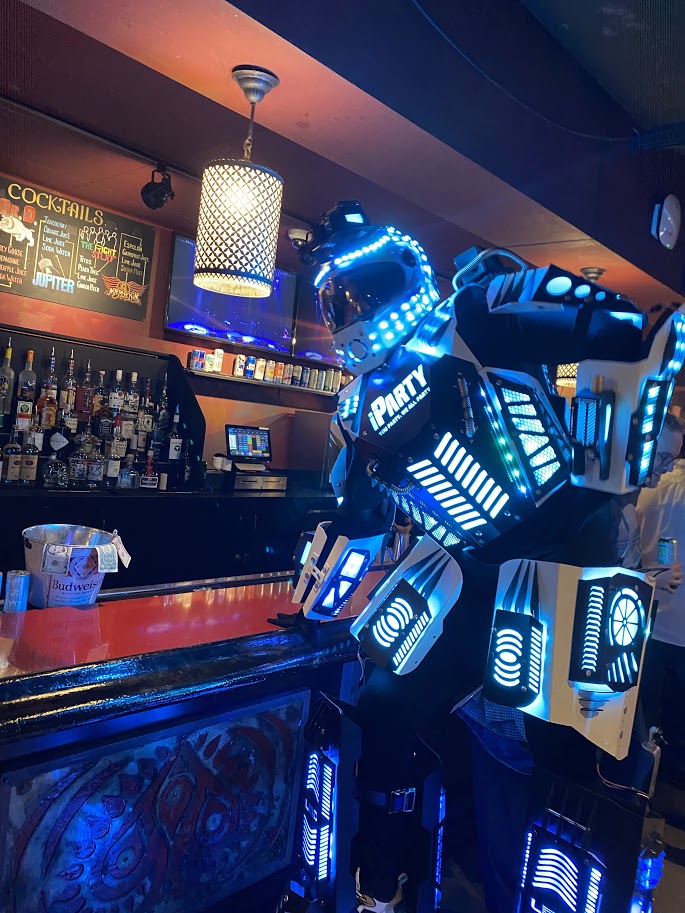 Hire LED Party Robot - LED Performer in Wantagh, New York
