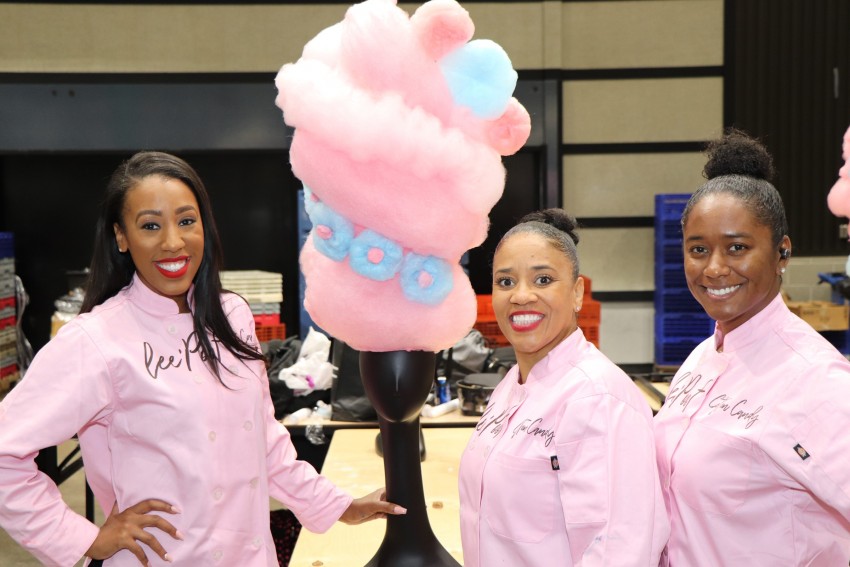 Hire Lee'Poof Cotton Candy - Candy & Dessert Buffet in Bell, California