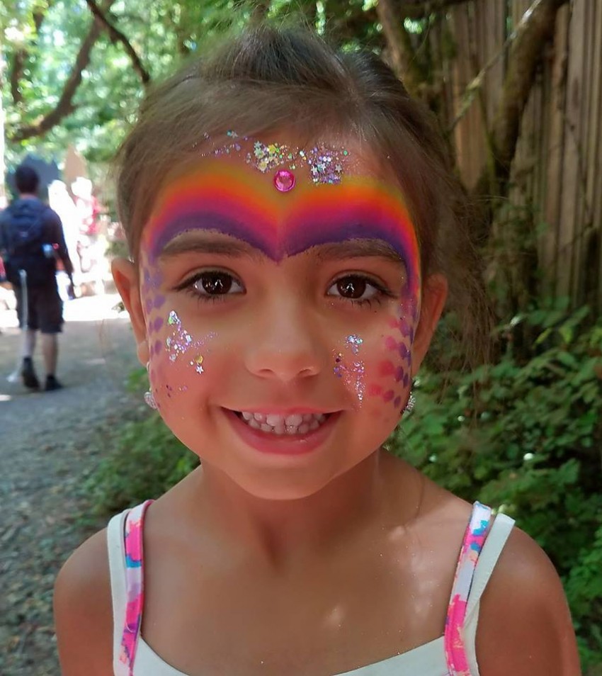 Hire Legendary Faces - Face & Body Art - Face Painter in Eugene, Oregon