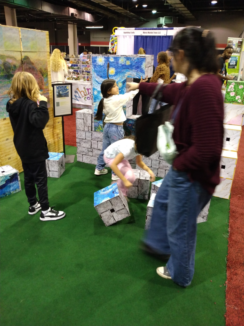 Hire Life-Size Block World Play Zones - Party Inflatables in ...