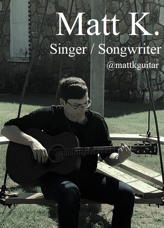 Hire Matt K - Singing Guitarist in Nashville, Tennessee