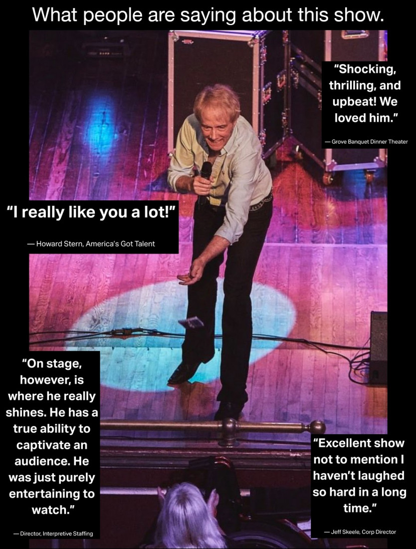 Hire Michael Griffin, America's Escape Hero - Magician in Columbus, Ohio