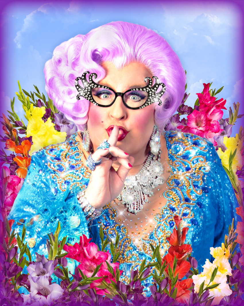 Hire Michael L. Walters as Dame Edna! - Dame Edna Impersonator in New ...