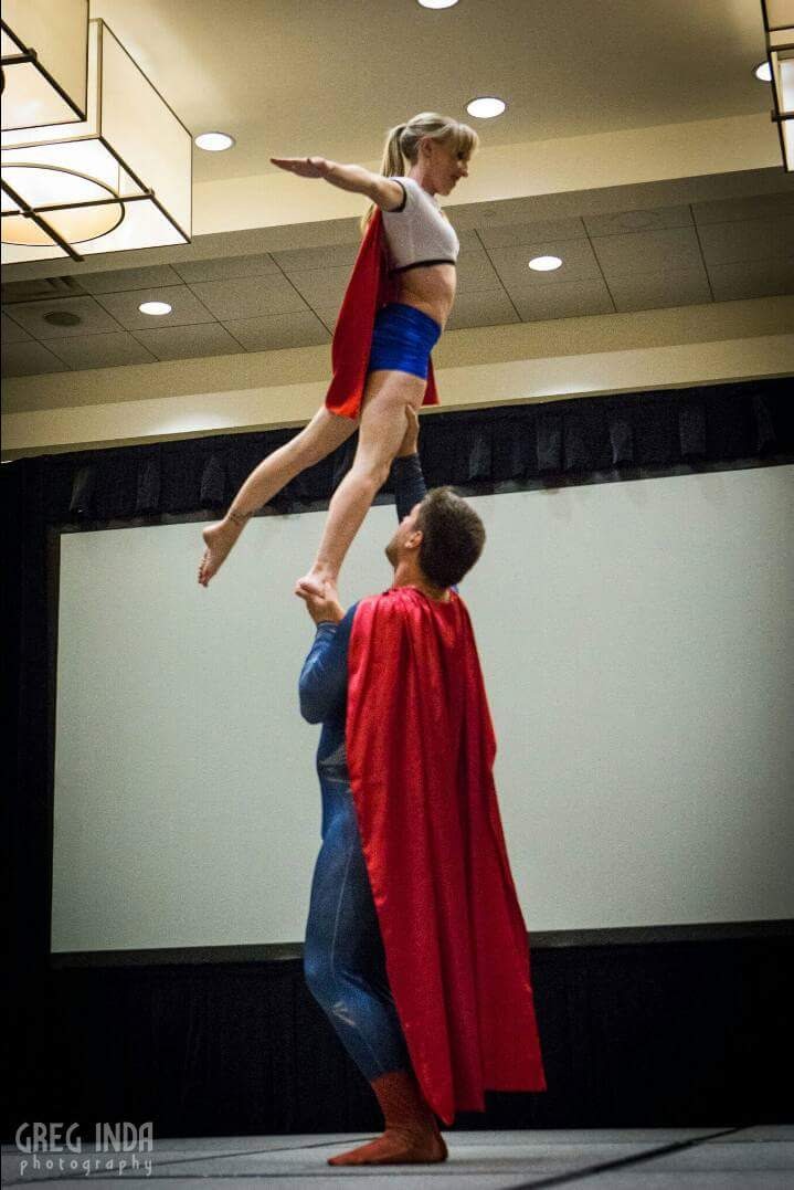 Hire David & Hannah - Circus Acrobatic Duo (and Production) - Circus ...