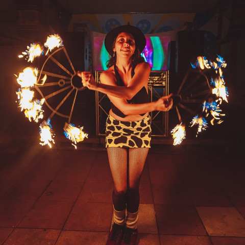 Hire Multi-prop Fire Dance - Fire Performer in Lake Worth, Florida